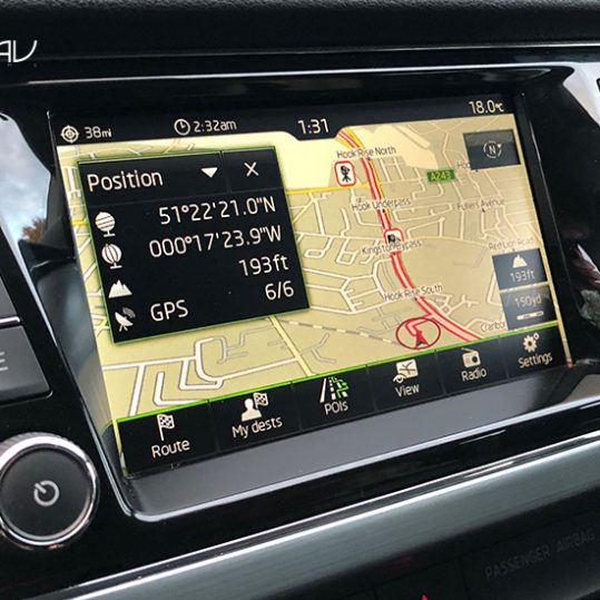 Amundsen Touchscreen Navigation System | SNS